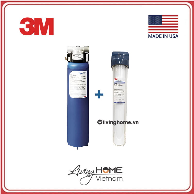 Combo Máy Lọc Nước Đầu Nguồn 3M AP904 + Lọc thô 3M nhập khẩu Mỹ 2026