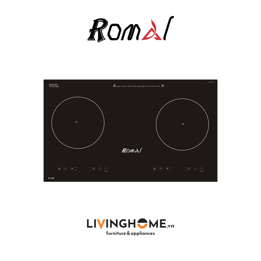 Review Bếp Điện Từ Romal: Có Tốt Không, Của Nước Nào?