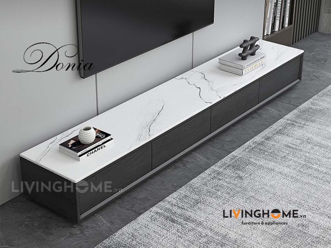 Kệ tivi nhập khẩu Donia 2025